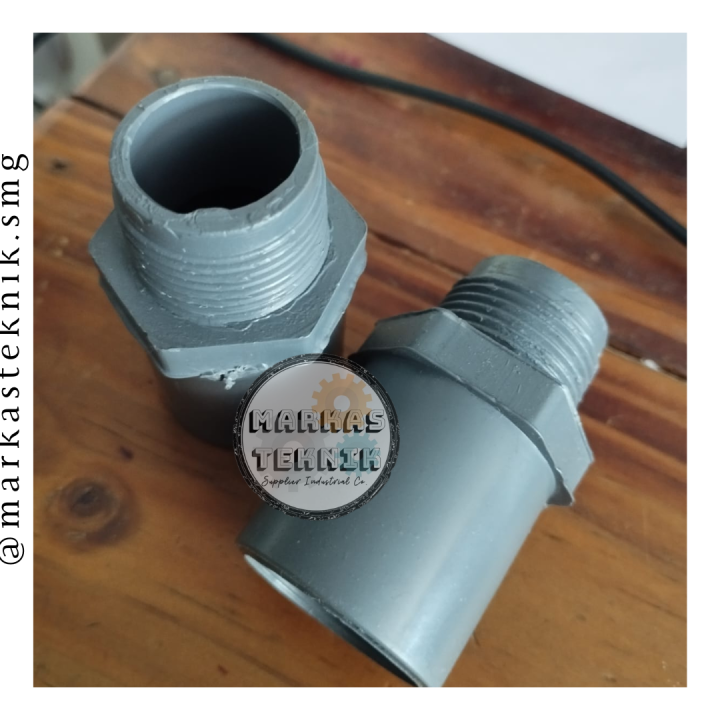 MASPION Sock Drat Luar PVC 3/4" AW / Socket Drat Luar MASPION AW 3/4 ...