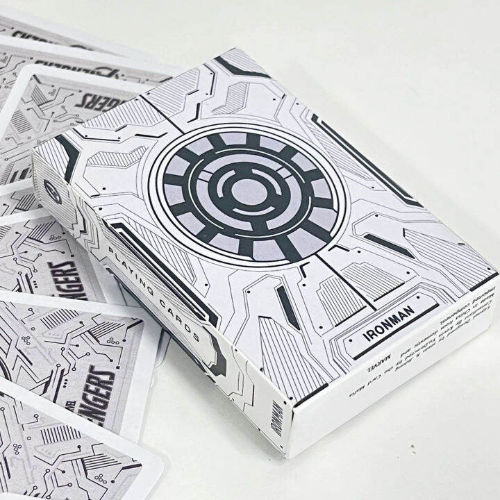 Marvel The Tony Stark Arc Reactor Symbol Playing Card Cosplay Poker ...
