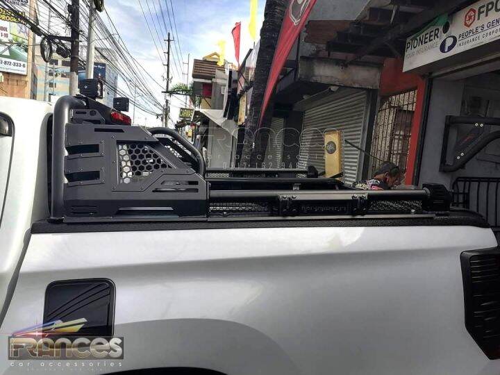 MITSUBISHI STRADA 2015-2023 BOBBER ROLL BAR with 2 LED ( Strada ...