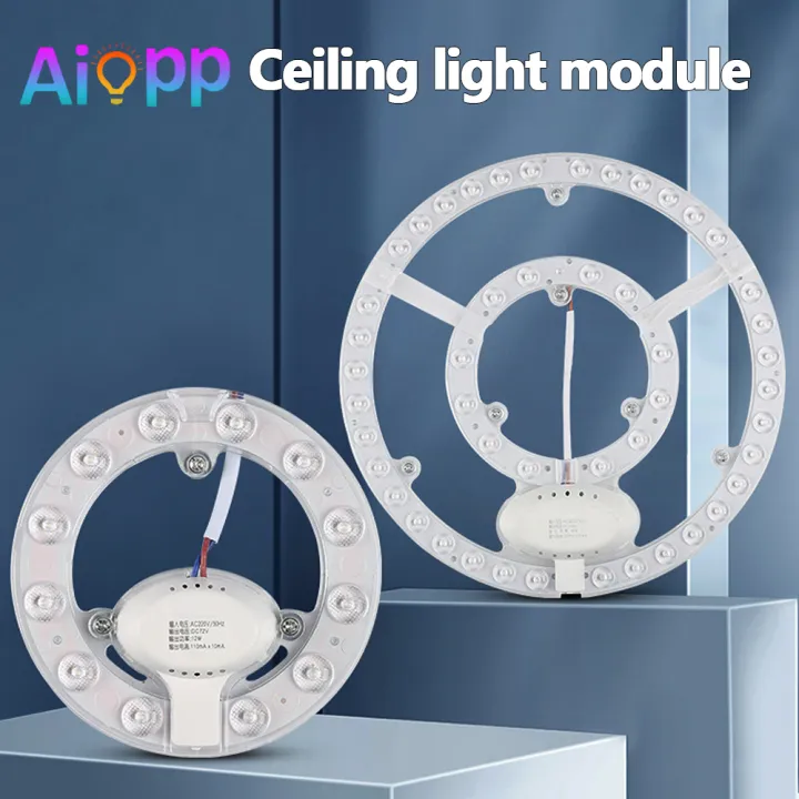 AIOPP,Led Panel Board Round Led Module Ceiling Lights Dimmable Panel ...