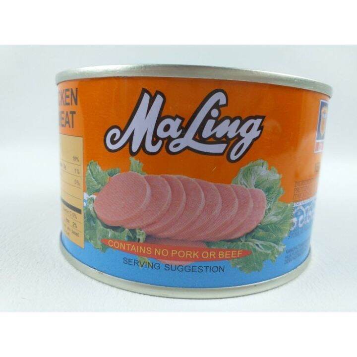 Maling Canned Chicken Luncheon Meat 397 Grams | Lazada PH