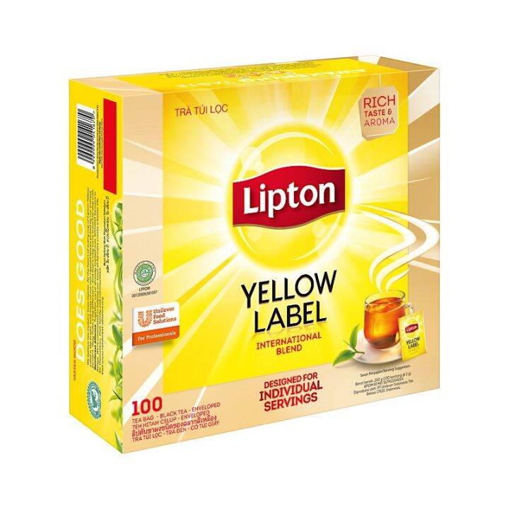 ชาลิปตัน Yellow Babel Tea บรรจุ 100 ซอง | Lazada.co.th