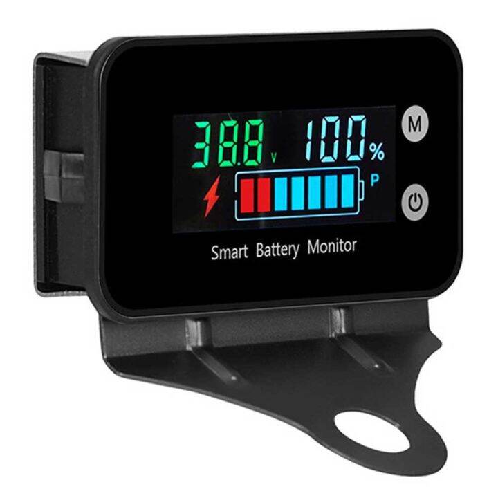 Motorcycle Battery Monitor IPX7 Waterproof Voltage Power Display Lead ...
