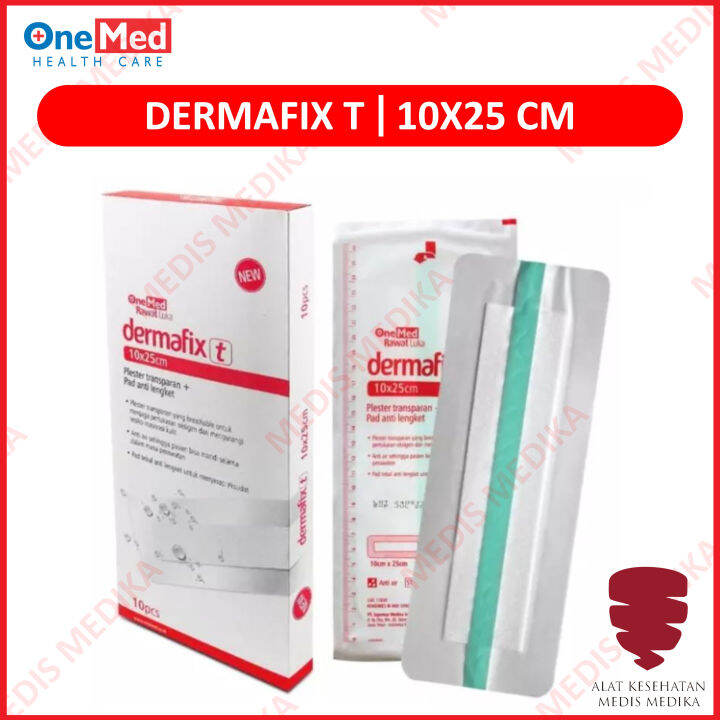 Dermafix T 10 x 25 cm Onemed Plaster Transparan 10x25cm Peralatan P3K ...