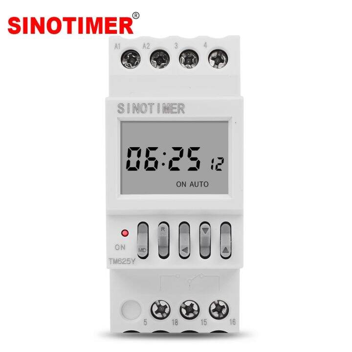 230vac Infinite Year Cycle Monthly Timer Switch Din Rail Used On ...