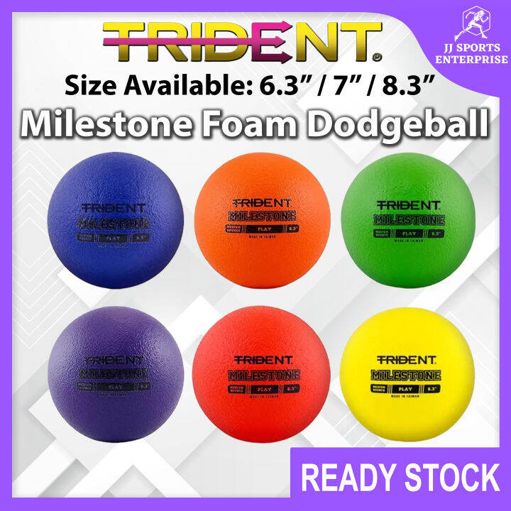 Trident Milestone Play Foam Ball Dodgeball Dodge Ball Kickball Outdoor ...