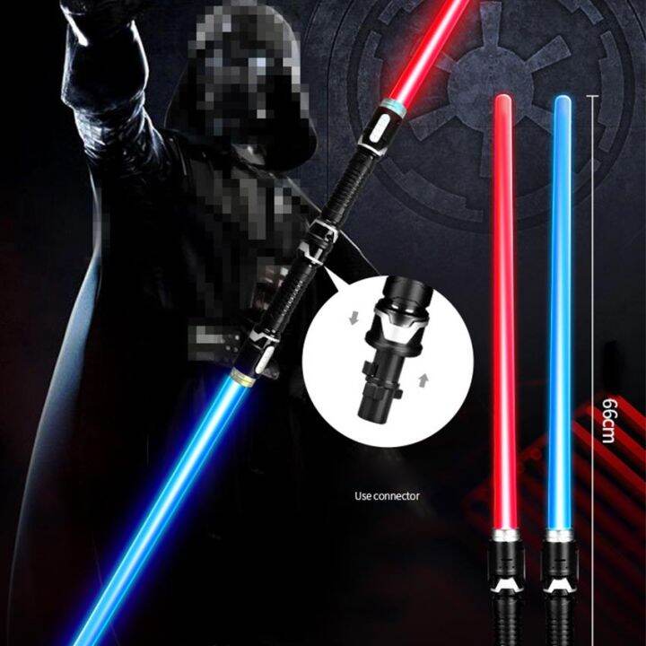 2Pcs/Set Lightsaber Sword Laser Sword Toy with Sound Cosplay for Kids ...