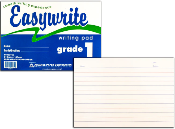 Grade 1 Paper pad | Lazada PH
