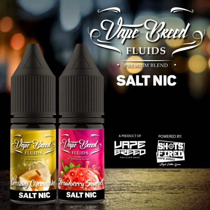 Vapebreed fluids Salt nic | Lazada PH