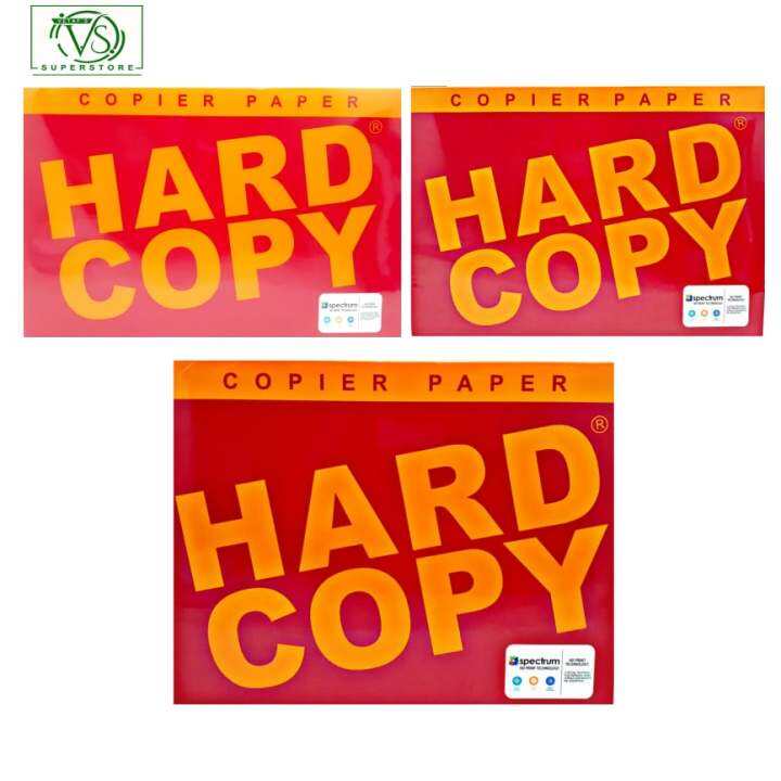 HARD COPY COPIER PAPER S20 (70GSM) | Lazada PH