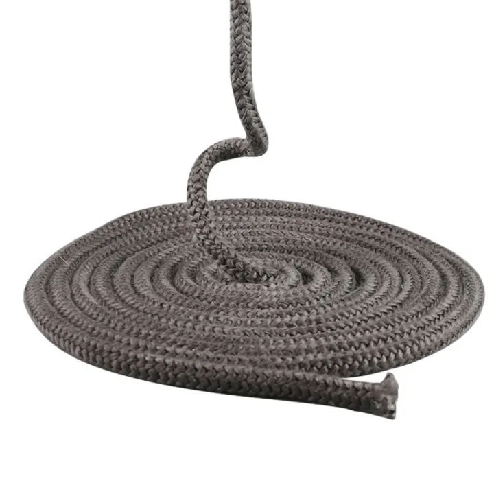6/8/10mm Black Gasket Cord Stove Door Fireplace Cord 2m Fiberglass High ...