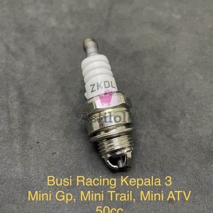 Busi Racing Motor Mini Gp - Mini Trail - Mini ATV 50cc ZK Kepala 3 | Lazada Indonesia