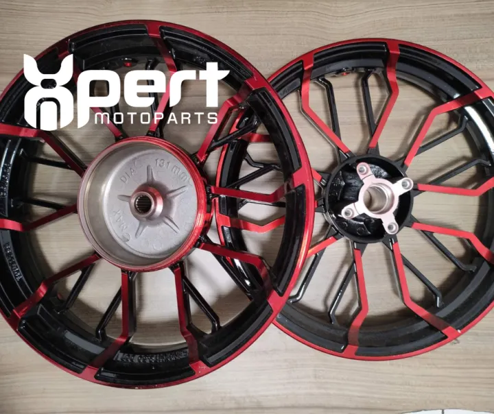 Okimura Magwheel Set (2ps) for Mio Sporty 215 X 14 / 250 X 14 Metallic ...