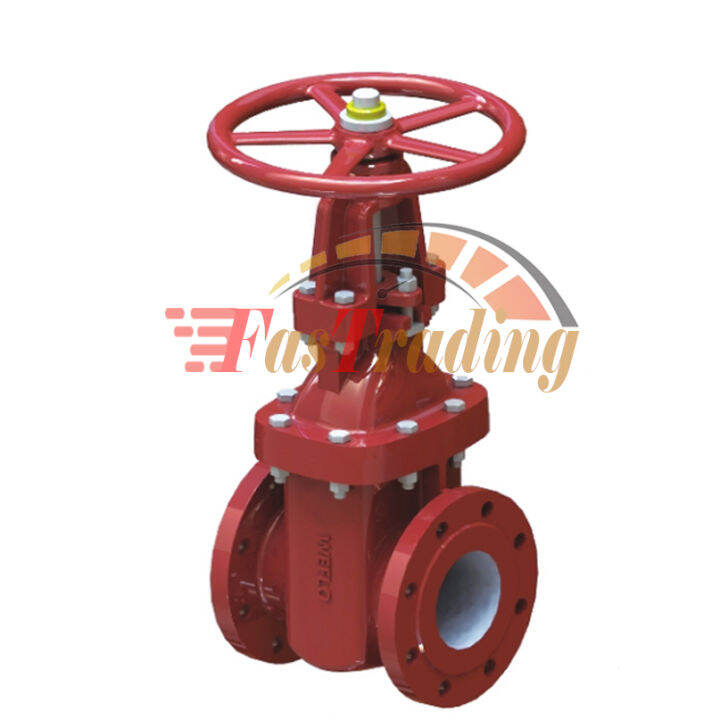 Weflo Fig. 3114 6” inch - AWWA C500 OS&Y Metal Seated Gate Valve ...