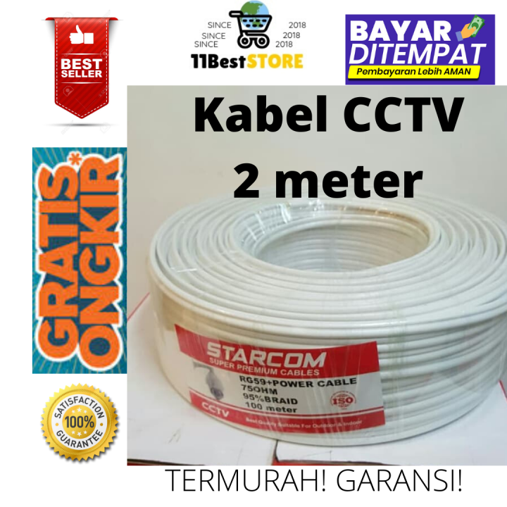 kabel cctv 2 meter / 2m cctv Eceran cable good quality universal ...