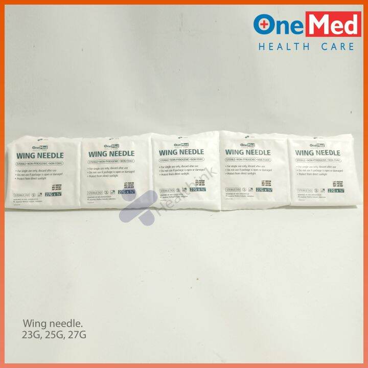 Onemed Wing Needle Per PCS/ ECER Winged Infusion Onemed | Lazada Indonesia