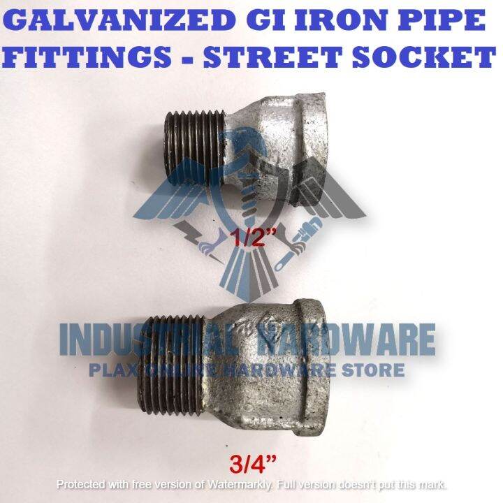[READY STOCKS] 1/2", 3/4" GI M & F SOCKET / / GALVANISED IRON MALE AND ...