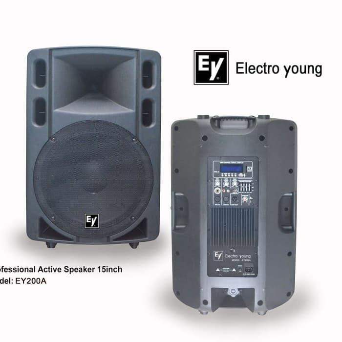 SPEAKER ELEKTRO YOUNG EY 200A ( 15INCH AKTIF ) | Lazada Indonesia