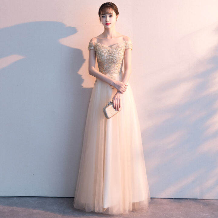 EAGLELY Glamorous Dinner Dress Women Elegant 2023 Party Formal Ball Gown Plus Size For Debut 18 ...