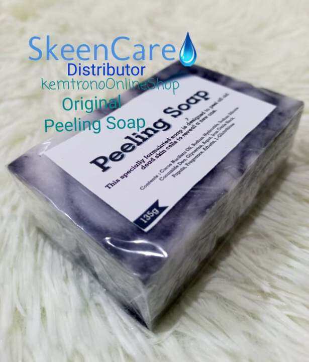 Premium Peeling Soap Lemon Tomato Glutablend Intensive Tawas ...