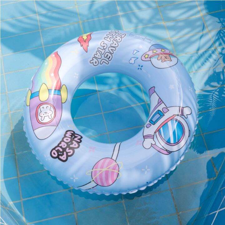Inflatable Cartoon Swim Ring Float For Infant Waist Swimming Ring ...