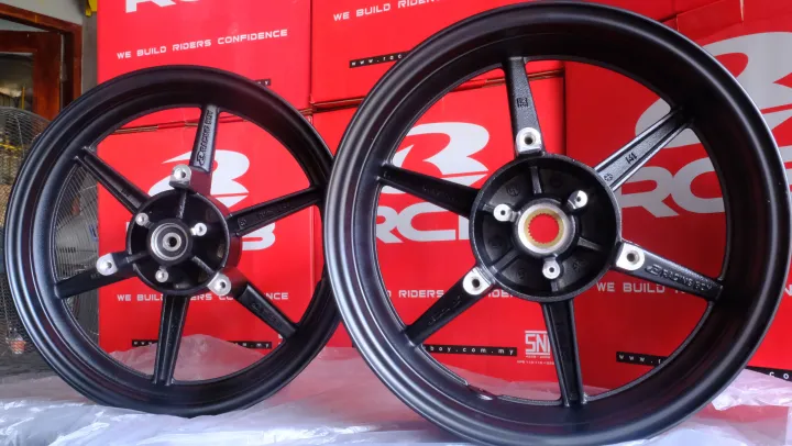 RACING BOY RB6 NMAX V1 WITH BEARING (3.00 FR 3.50 RR) | Lazada PH
