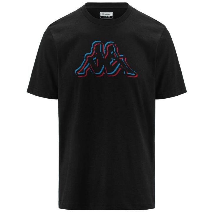เสื้อยืด KAPPA LOGO EASY Black | Lazada.co.th