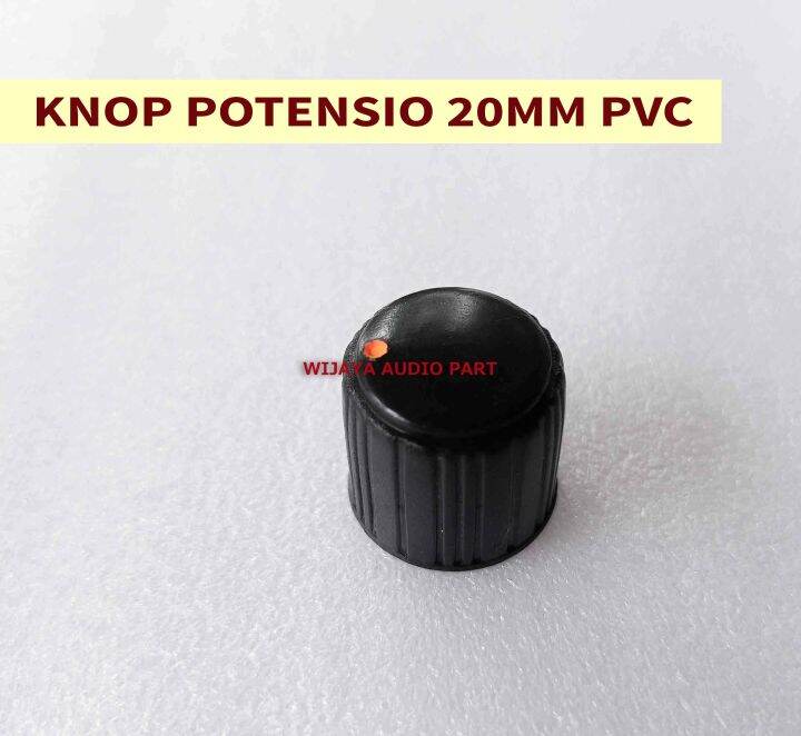 1 BUAH KNOP POTENSIO 20MM PLASTIK PVC | Lazada Indonesia