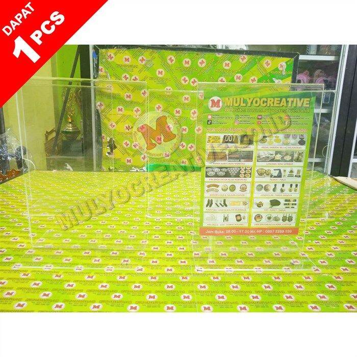 Kotak Tempat Brosur Display Brosur Acrylic Box Brosur Akrilik Brosur ...