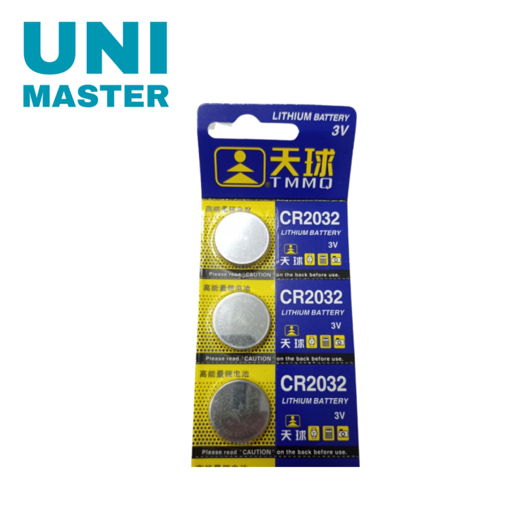 Uni Master | 10pcs / 1pc Cmos Battery | CR2032 Battery | for ...