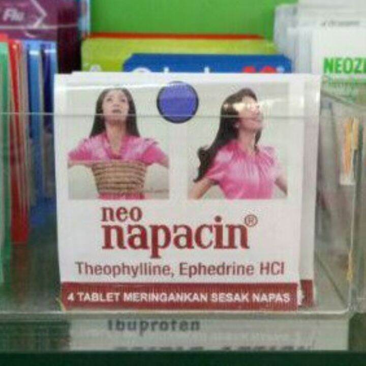 1Pack Napacin 5 Strip Medicine for Relieve Shortness of Breath | Lazada PH