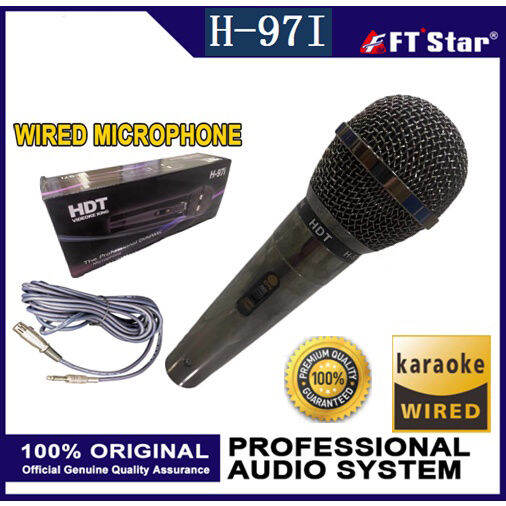HDT H-97i Wired Microphone | Lazada PH