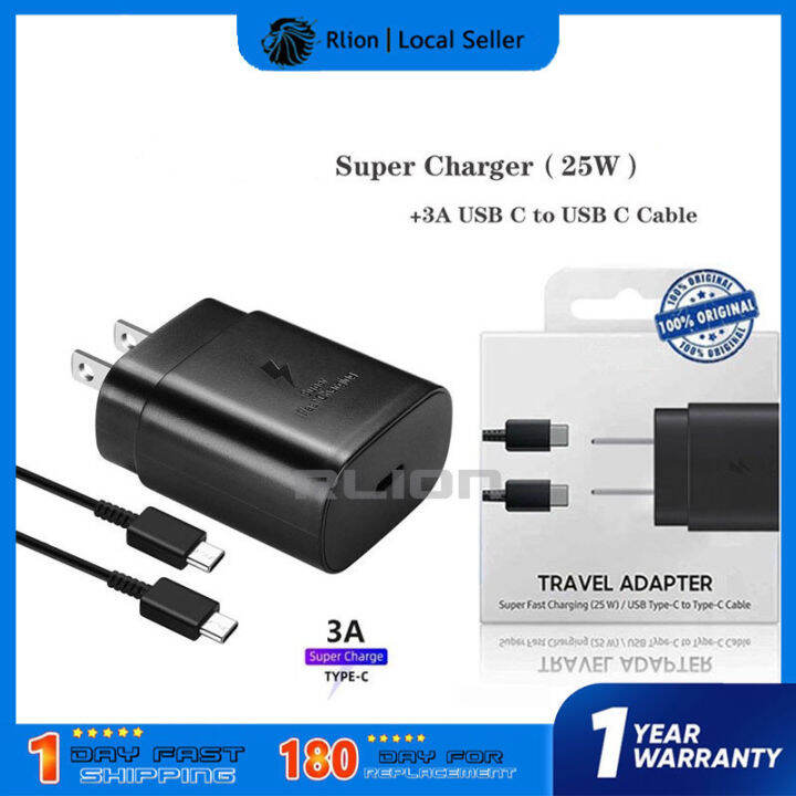 Rlion/Original Samsung Fast Charger Adapter Samsung 25W PD Adapter ...