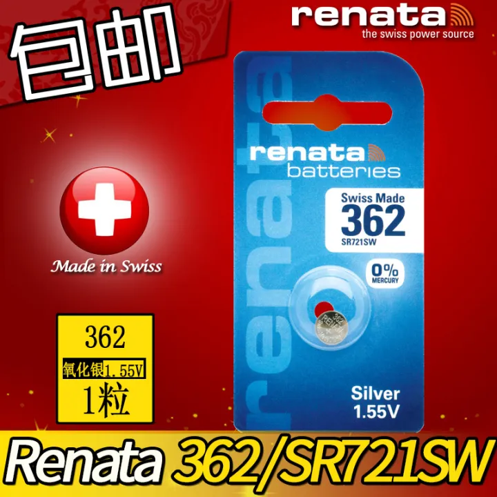 Swiss renata button cell SR721SW 362 SR58 SR721 D361 Original Watch ...