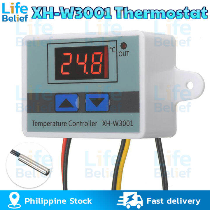 XH-W3001 Multifunction Digital Temperature Controller AC110/220V ...