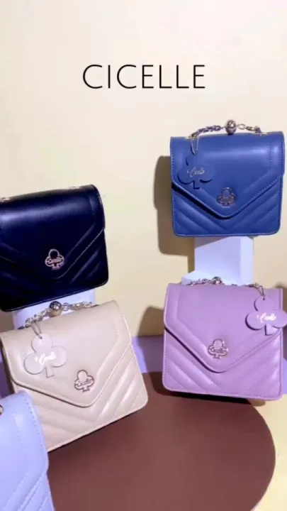 กระเป๋าสะพายข้าง CICEllE น่ารัก ชิ๊กๆ สไตล์โมเดิร์น | Lazada.co.th