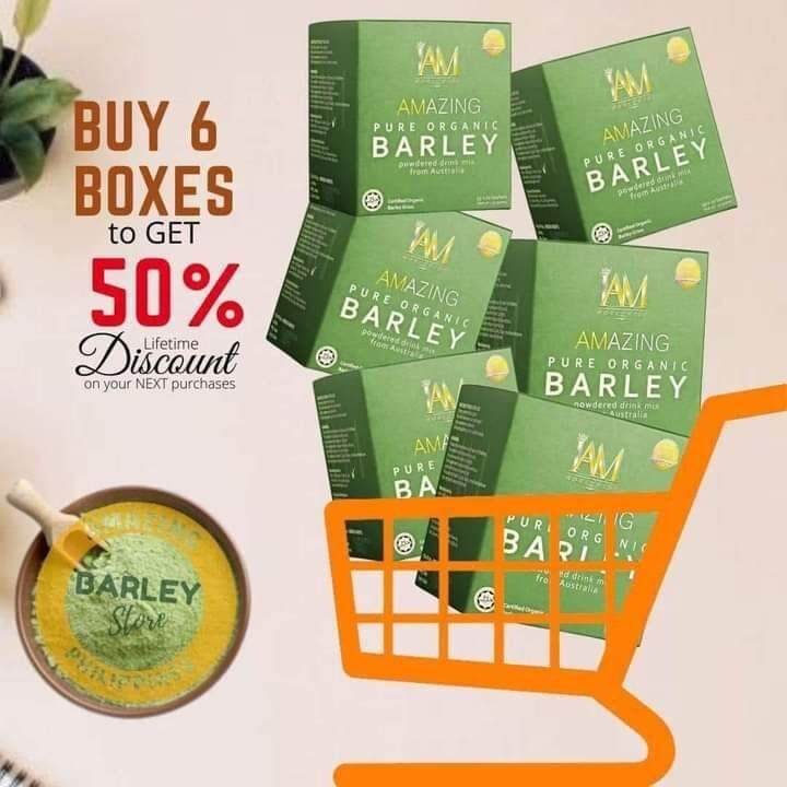 Amazing Barley (6 box) | Lazada PH