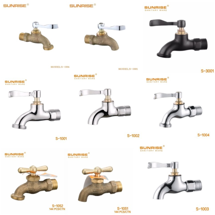 Brass Fauset HoseBibb/Plan Bibb Sunrise Chrome Plated Sink Faucet | Lazada PH