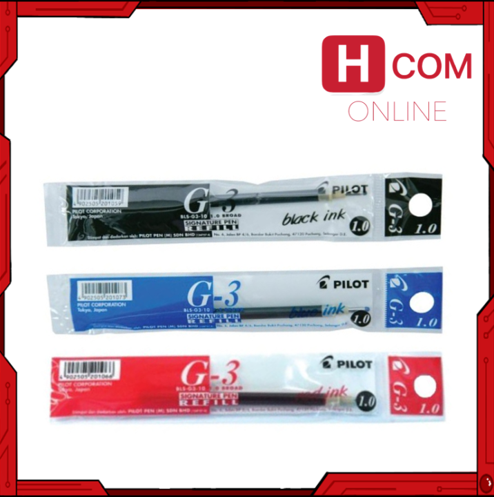 PILOT G3 Gel Pen Refill (1.0mm) | Lazada