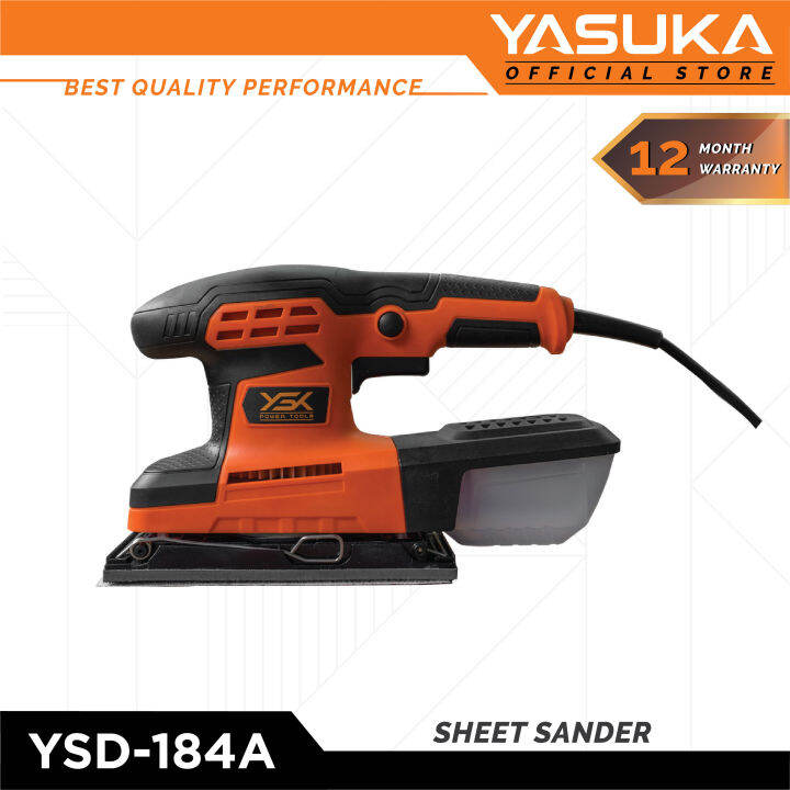 Mesin Amplas Listrik (Persegi Panjang) / Sheet Sander Yasuka YSD-184A | Lazada Indonesia