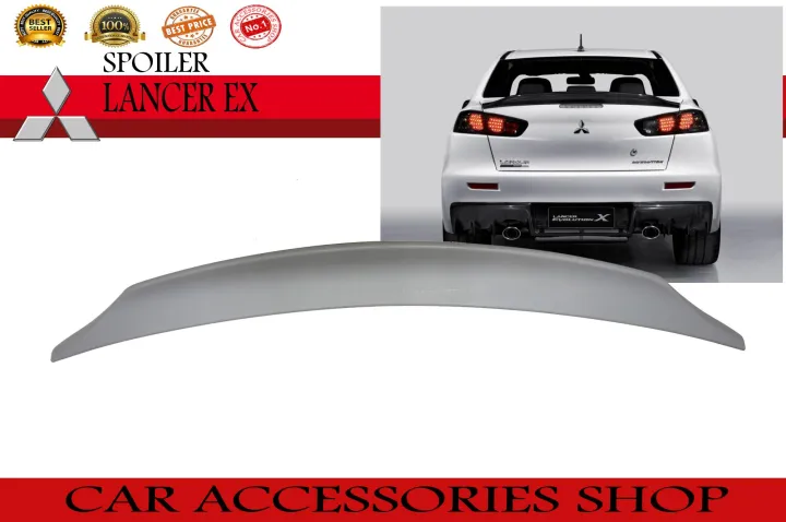 MITSUBISHI LANCER EX Trunk Spoiler Wing and Styling Kits Unpainted ...