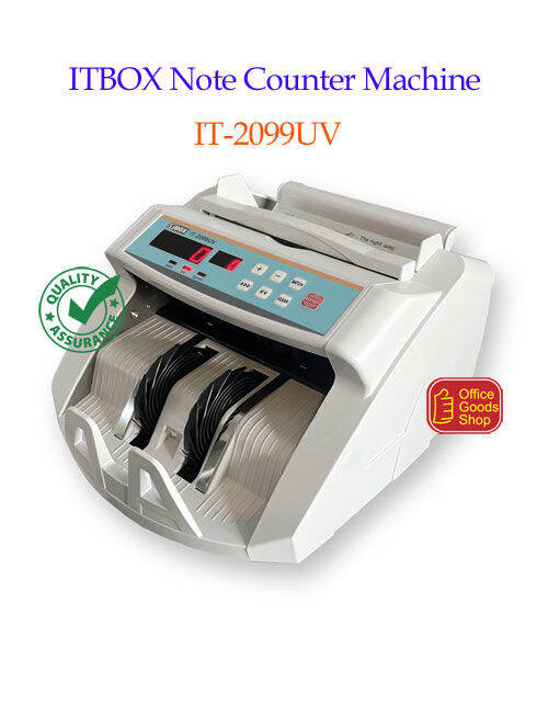 iTBOX Note Counter Machine IT-2099UV | Bank Note Counter Machine | UV ...