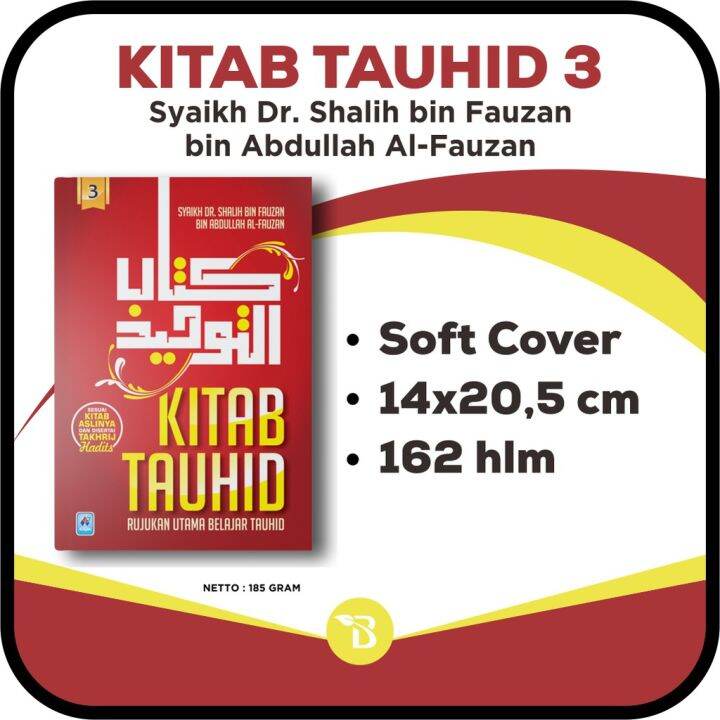 Kitab Tauhid Jilid 3 Syaikh Dr. Shalih bin Fauzan bin Abdullah Al ...