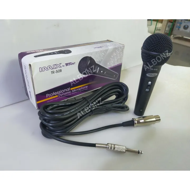 TR-50B Imix by Trident Professional Dynamic Microphone | Lazada PH
