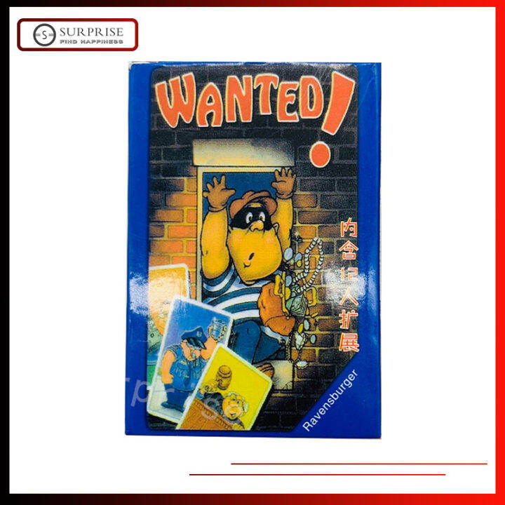 Wanted Party Card Game with Expansion Pack Chinese Manual | Lazada PH