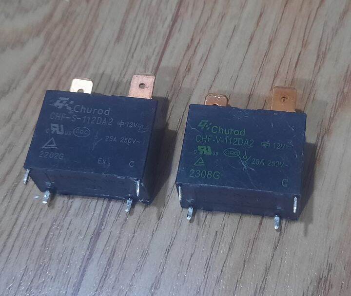 Relay CHF-V-112DA2 / CHF-S-112DA2Churod รีเลย์ 12V 25A/250V แผงวงจร ...