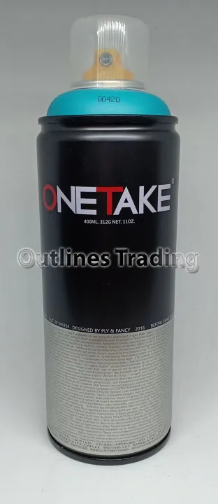 One Take Spray Paint (Full Turquoise 710-4) | Lazada PH