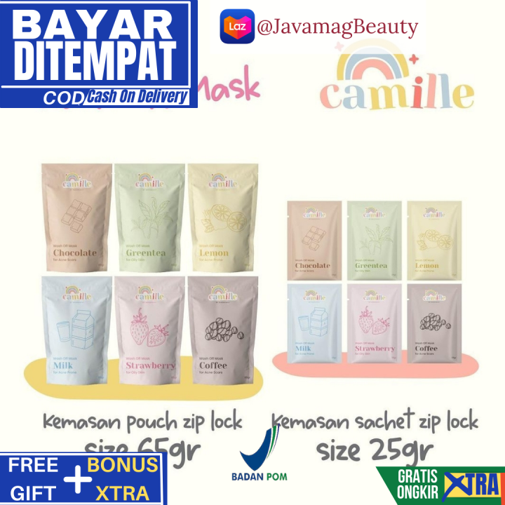 Ready Masker Camille Beaute Original Camille Beauty Facemask Organik Face Mask Organic All ...