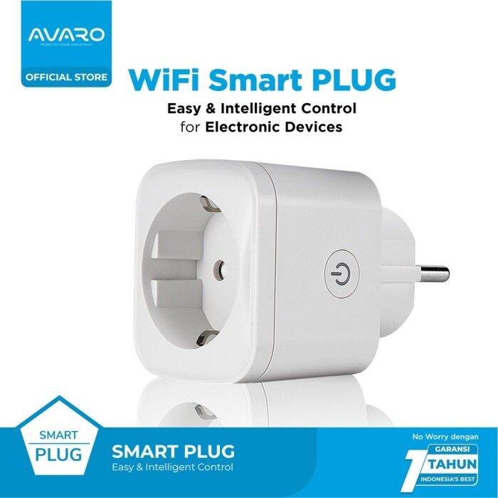 AVARO Smart PLUG WiFi Wireless Colokan - IoT Smart Home | Lazada Indonesia