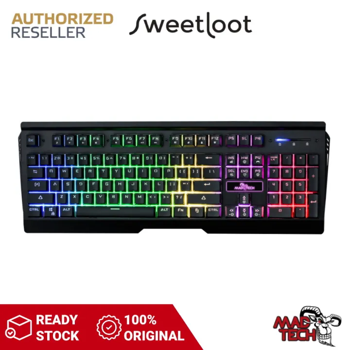 Madtech K610 RGB Plunger Switch Gaming Keyboard | Lazada